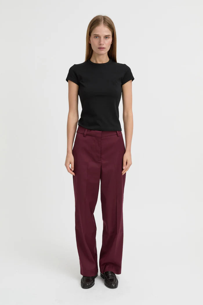 Blythe Trouser - Burgundy | Herman Store | Blanca