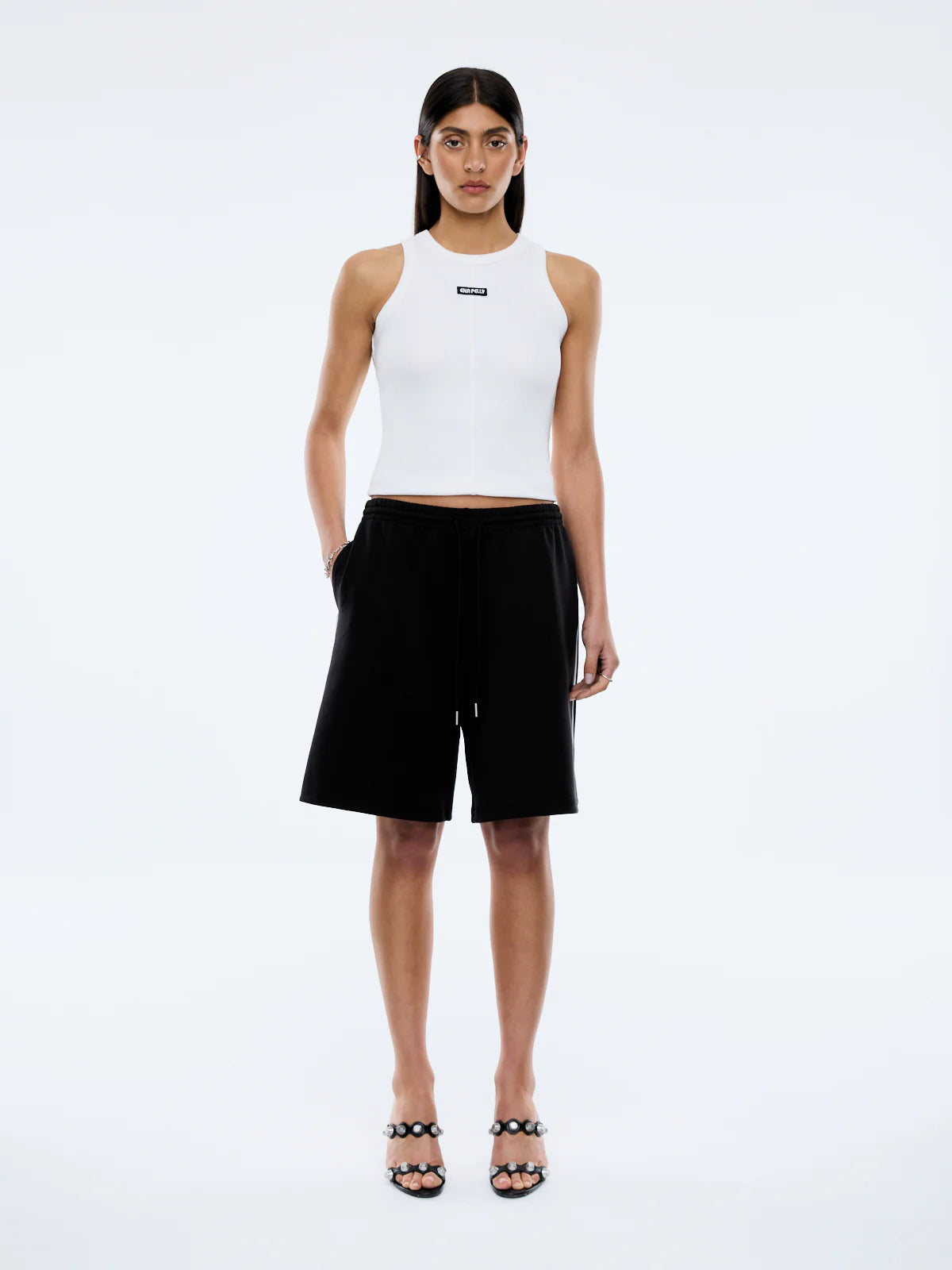 Sarah Track Short - Vintage Black | Ena Pelly | Herman Store