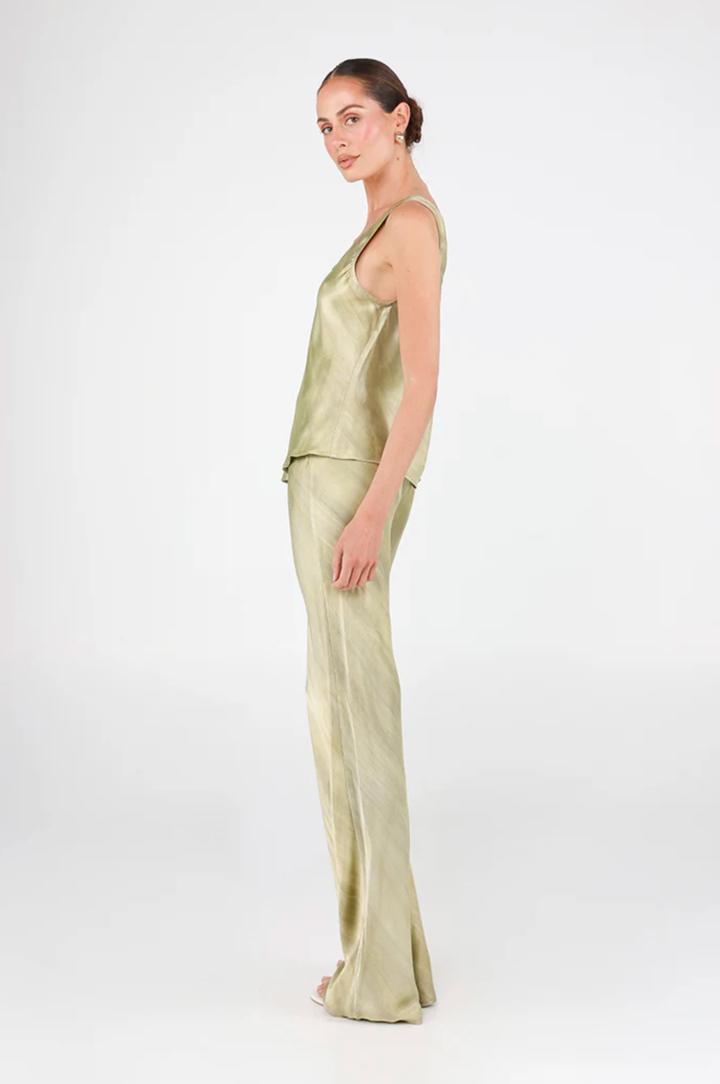 Adette Tank - Light Moss | Madison The Label | Herman Store