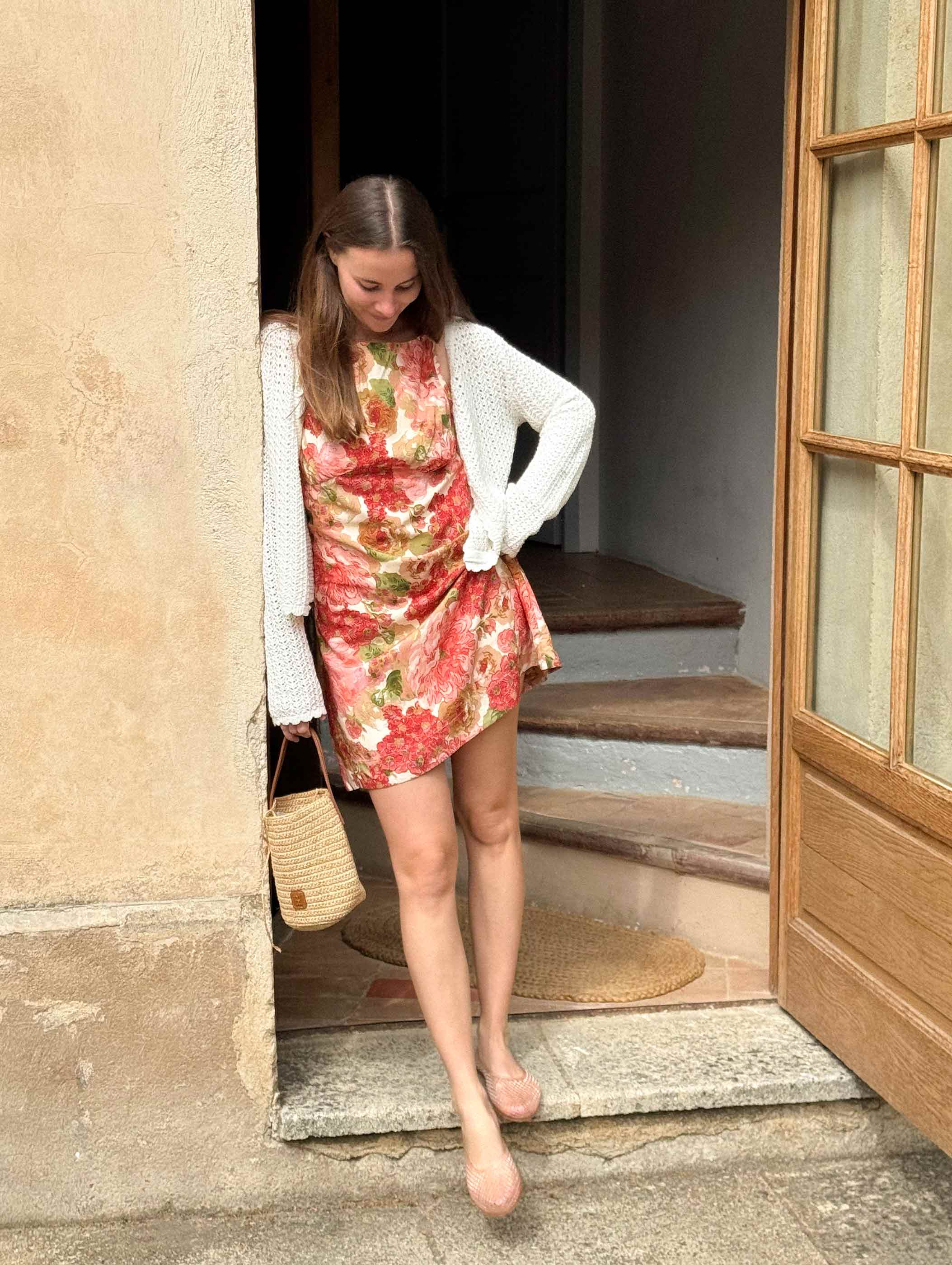 Caroline Mini Dress - Dahlia | Peony Swimwear | Herman Store