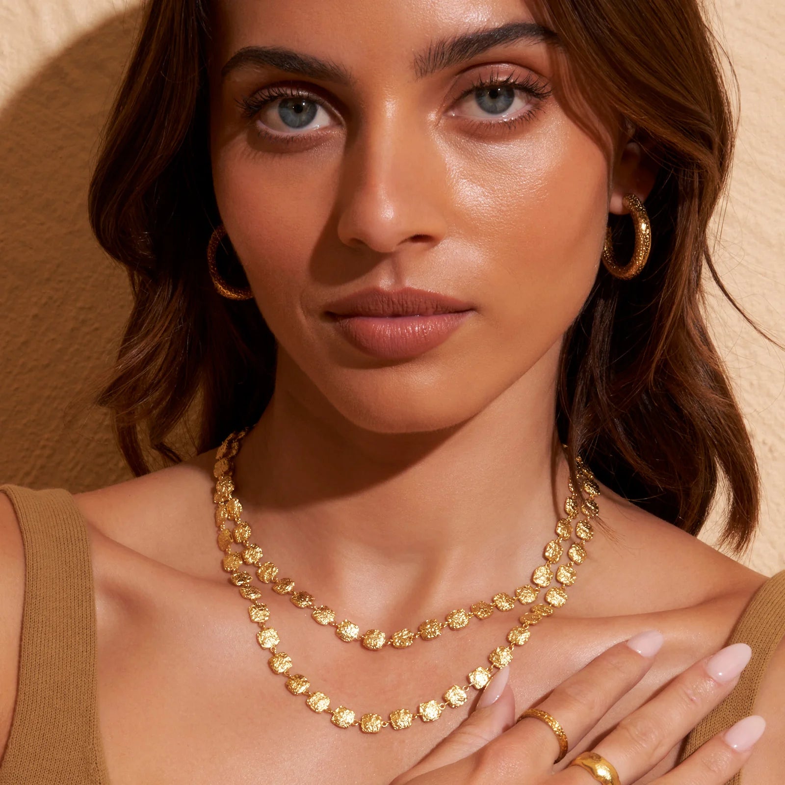 Emilia Gold Necklace Herman Store Arms of Eve Herman Store